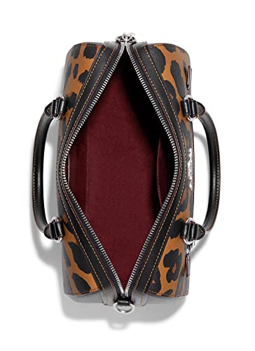 Coach - Rowan Satchel - Leopard Signature Print - CC758