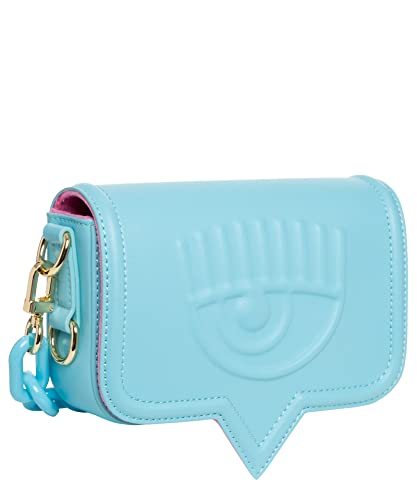 CHIARA FERRAGNI women Eyelike crossbody bags tanager turquoise