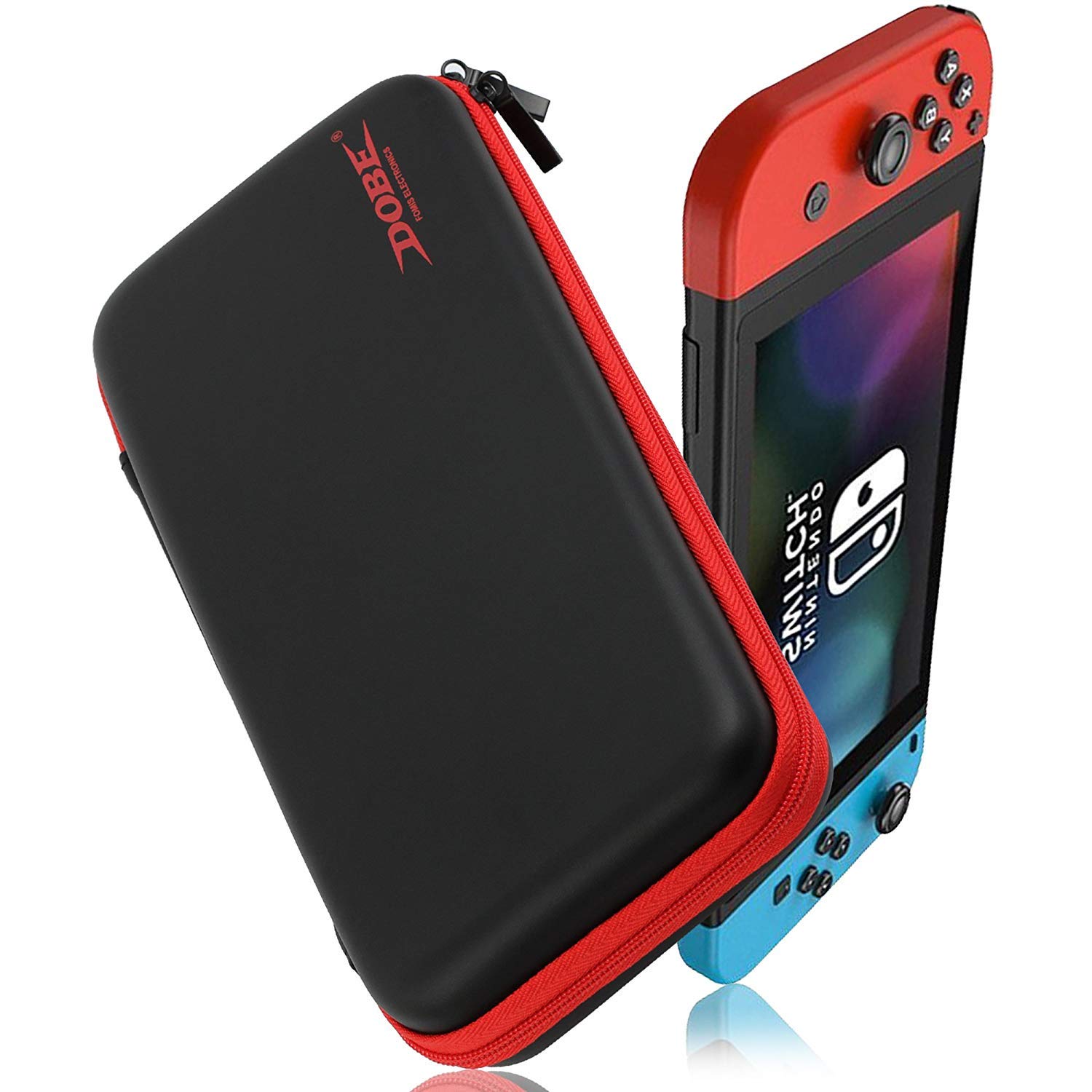 Switch Carrying Case for Nintendo Switch, BYZ1 Protective Travel Carrying Case Pouch for Nintendo Switch Console & Accessories Black1