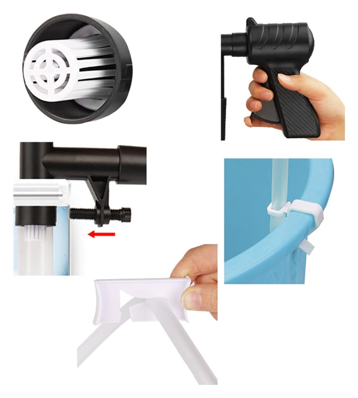 Aquarium Gravel Cleaner Fish Tank Siphon Vacuum Cleaner Aquarium Water Changer