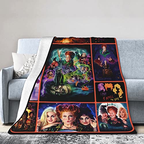 Flannel Fleece Throw Blanket Warm Soft TV Bed Couch Movie Watching Blanket for Kids Adults Soft Sherpa Blanket and Throws for All Seasons 50"x40"