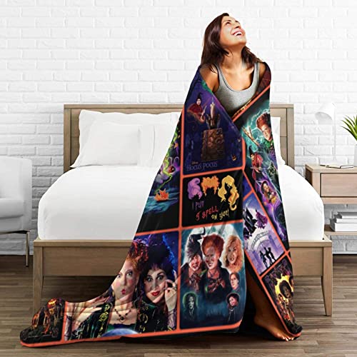 Flannel Fleece Throw Blanket Warm Soft TV Bed Couch Movie Watching Blanket for Kids Adults Soft Sherpa Blanket and Throws for All Seasons 50"x40"