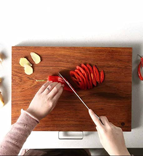 Pear Wood Chopping Board Brown 38x25x3CM