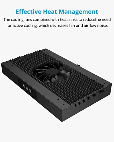 NICREW HyperReef 100 Watts Gen 1 Aquarium LED Reef Light, Dimmable Full Spectrum Marine LED for Saltwater Coral Fish Tanks