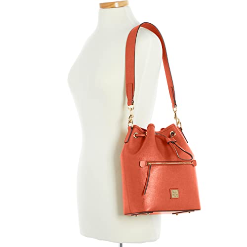 Dooney & Bourke Saffiano Drawstring Shoulder Bag
