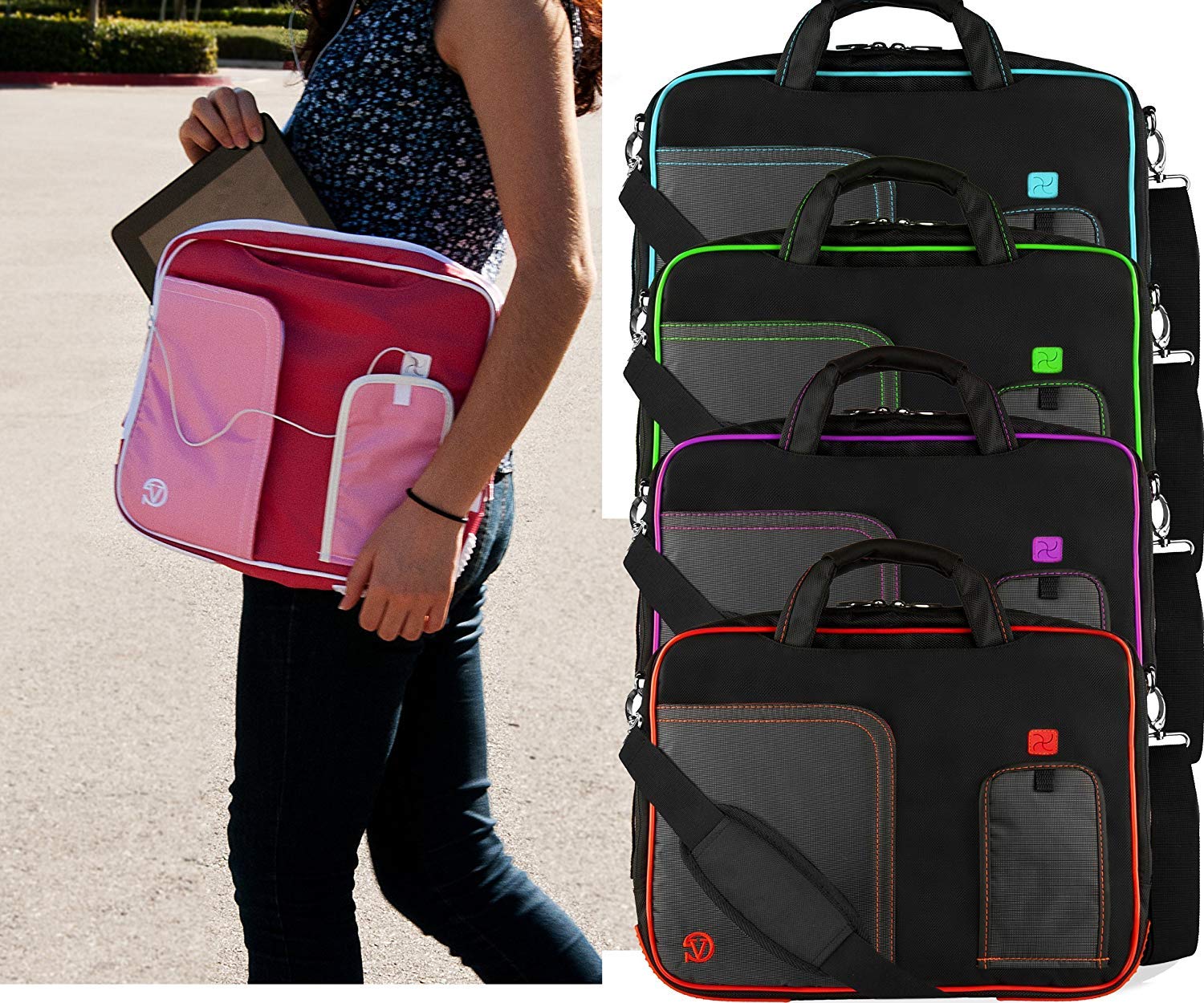 15 inch Messenger Bag for Women for HP Zbook, ProBook, Spectre x360, Pavilion, OMEN, Essential