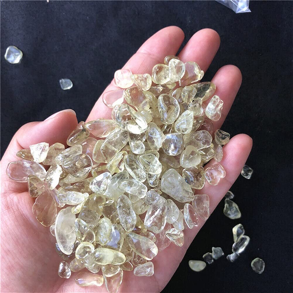ULUCAN 100g Degaussing Stone Minerals Fish Tank Natural Crystal Gravel Stone Decorative Stones and Crystals Gift ZOUWENBYIN