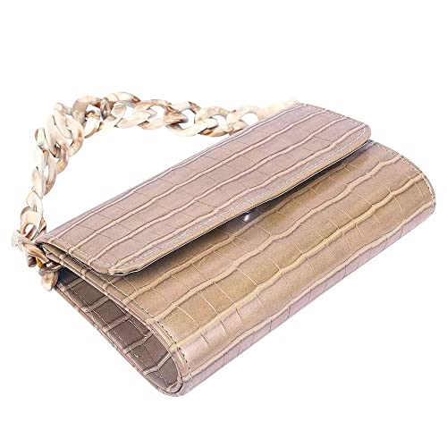 ALOLBAG Evening Clutch Purses for Women Clearance Evening Bags and Clutches Evening Purses and Handbags (Nude)