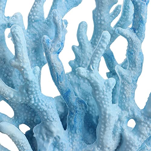 ZAINEE Fish Tank Decor, 1pc Artificial Coral Aquarium Fish Tank Decoration Landscape Ornament Aquarium Accessories Supplies Blue