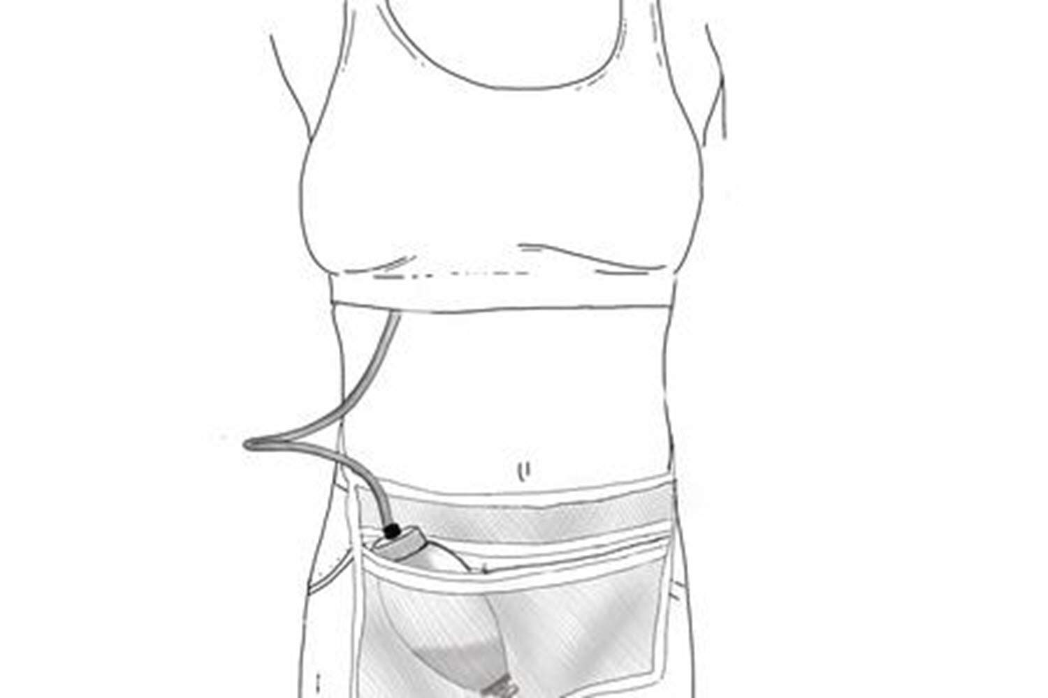 KILI Medical Drain Carrier Pouch - Post Surgery Mesh Drain Holder for Shower or Bath - For Any Surgery That Requires a Drain such as Mastectomy, Augmetation, Ostomy, Tummy Tuck