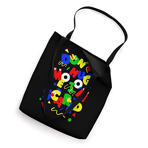 Don't Hug Me I'm Scareds Funny Saying Sarcasm Tote Bag
