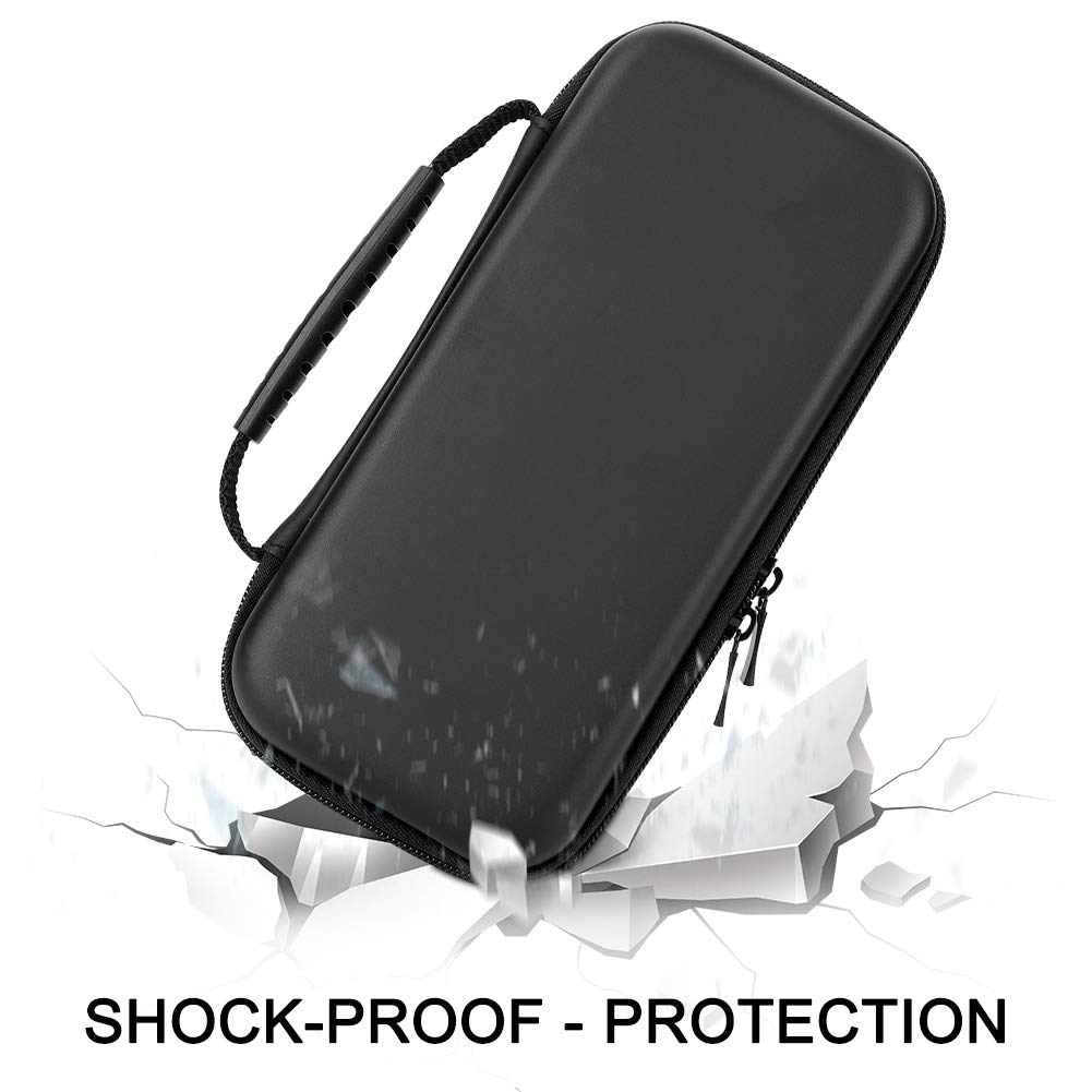 Accmor Carrying Case for Nintendo Switch Lite, Portable Hard Shell Pouch, Carrying Travel Game Bag for Switch Lite Console and Accessories