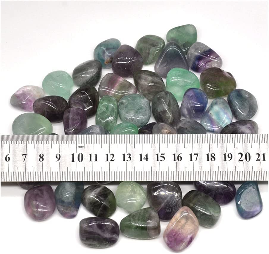 PacuM Natural Tumbled Stones Bulk Crystals Polished Gemstones Gem Raw Aquarium Decoration Minerals LUZONGYUYIN (Size : 100g)