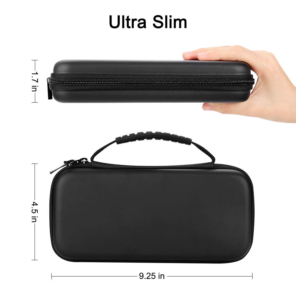 Accmor Carrying Case for Nintendo Switch Lite, Portable Hard Shell Pouch, Carrying Travel Game Bag for Switch Lite Console and Accessories