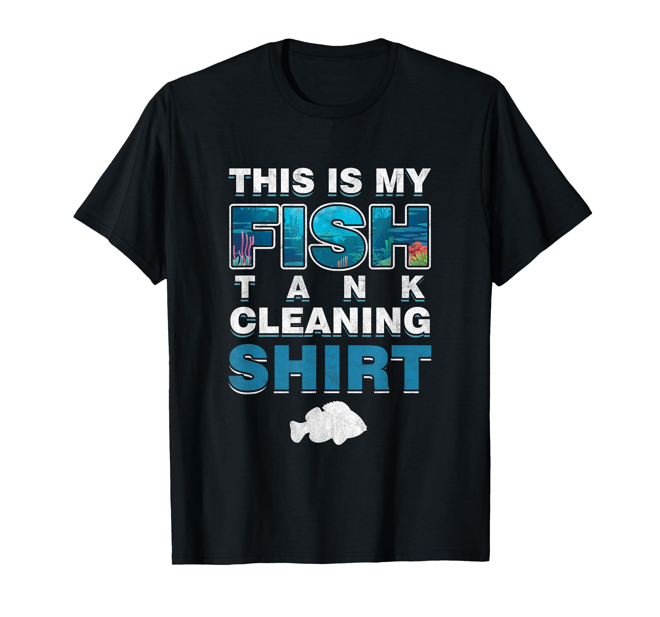 Aquarianer Godlfisch Fischzucht Haustiere Unisex-Adults T-Shirt Black Small Modern Crew Neck Short Sleeve Christmas Birthday Fishing Lifestyle Gift T-Shirt