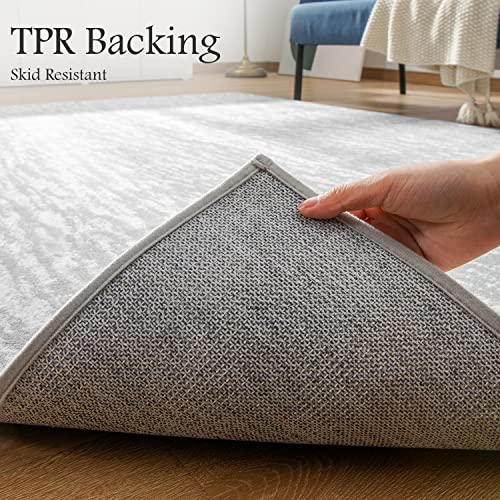 tchdio 5x7 Area Rugs-Washable Rug-Modern Abstract Area Rugs for Living Room Bedroom Dinning Room Laundry Room Study Room