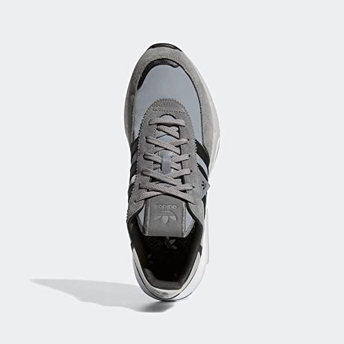 adidas Originals Men's Retropy F2 Sneaker, Grey Three/Core Black/Grey Five, 9.5