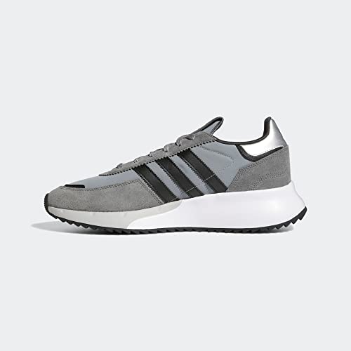adidas Originals Men's Retropy F2 Sneaker, Grey Three/Core Black/Grey Five, 9.5
