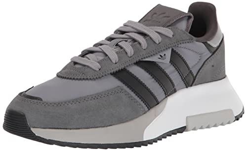 adidas Originals Men's Retropy F2 Sneaker, Grey Three/Core Black/Grey Five, 9.5