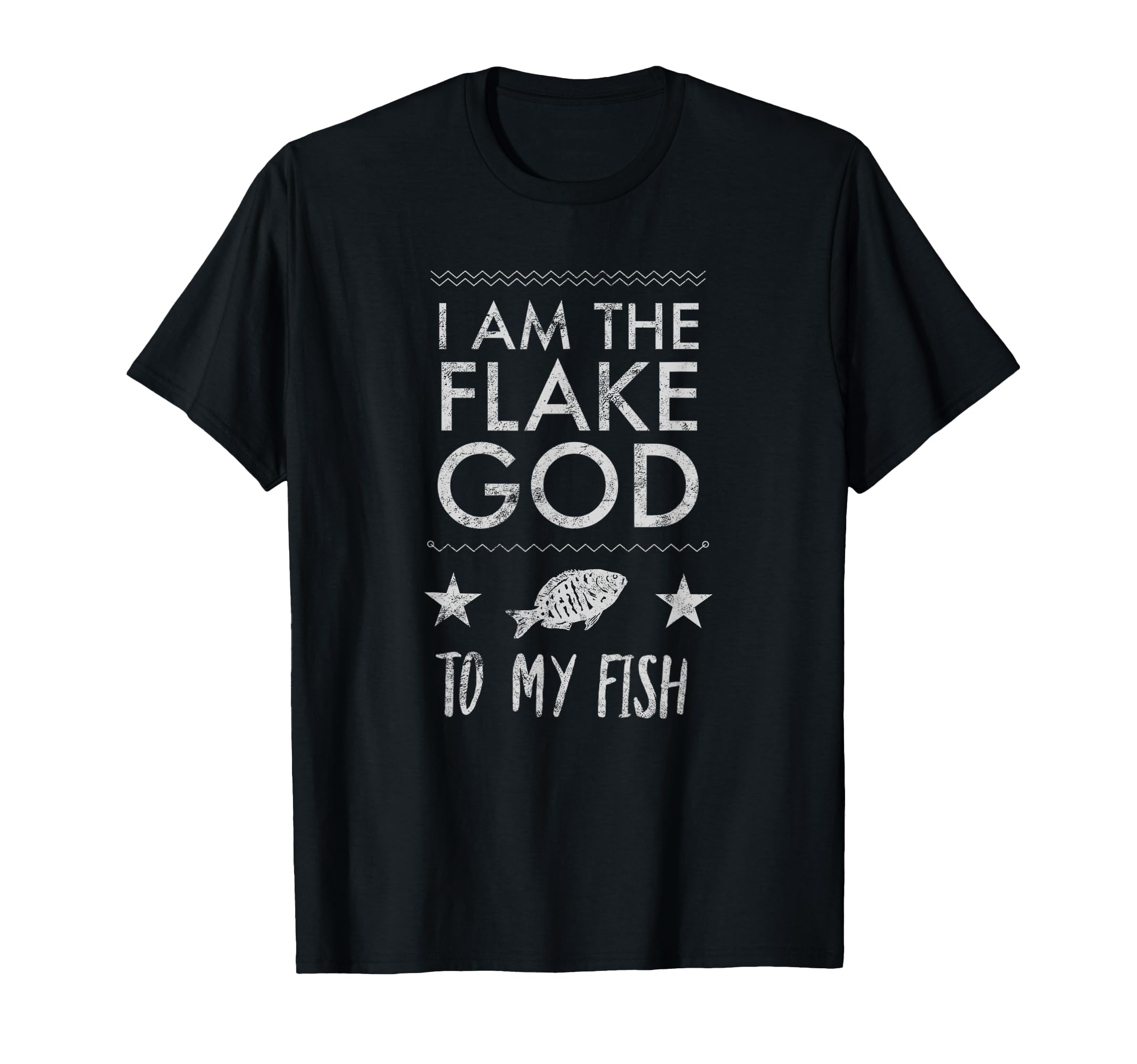 Flake God Aquarium Fish Tank Aquarist Funny Gift T-Shirt