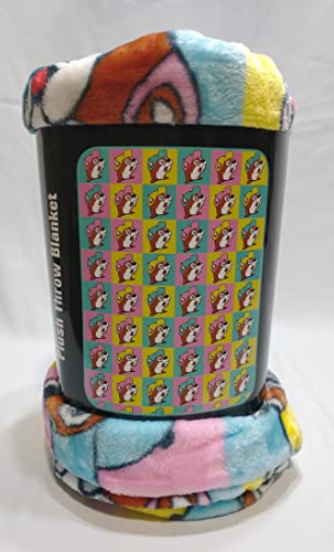 Bucee's Logo Blanket Multi-Pastel