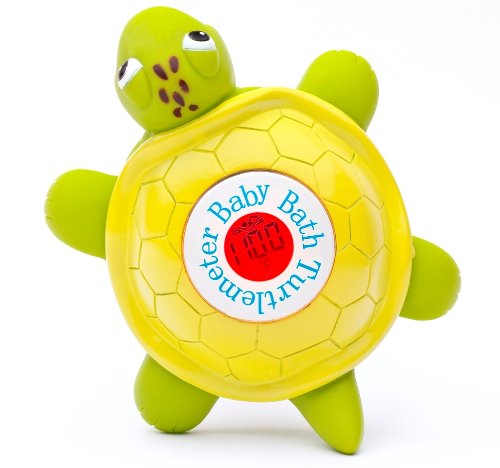 Turtlemeter, The Baby Bath Floating Turtle Toy and Bath Tub Thermometer