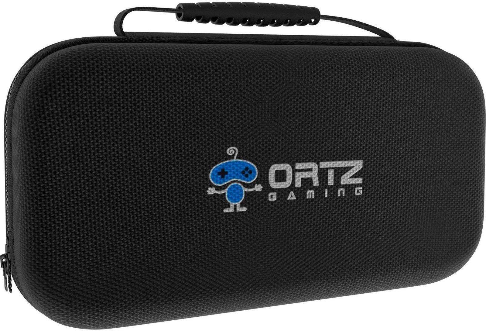 Ortz Carry Case for Nintendo Switch [Stores 29 Games] Premium Quality Protective Portable Hard Carry Case Pouch for Nintendo Switch Console Accessories - Best Game Travel Case Black [nintendo_switch]