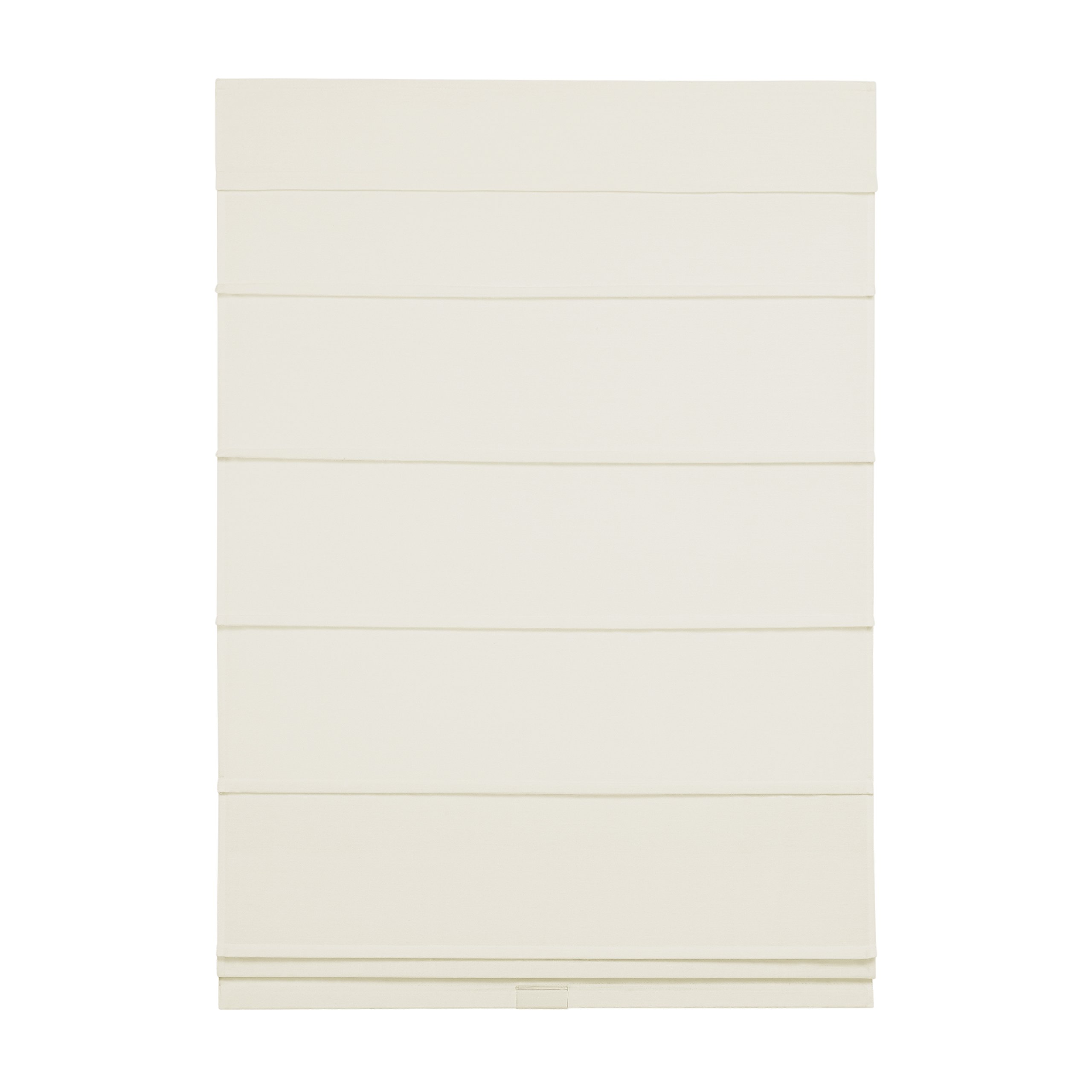 Cordless Room Darkening Fabric Roman Shade (Bone, 23x64)
