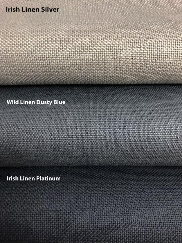Linen Roman Shade, Irish Linen Shade, Cordless Mechanism, Custom Made Linen Roman Shade, Relaxed Roman Shade, Window Treatment