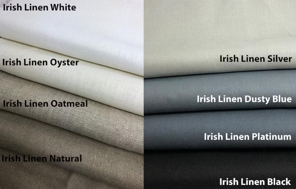Linen Roman Shade, Irish Linen Shade, Cordless Mechanism, Custom Made Linen Roman Shade, Relaxed Roman Shade, Window Treatment