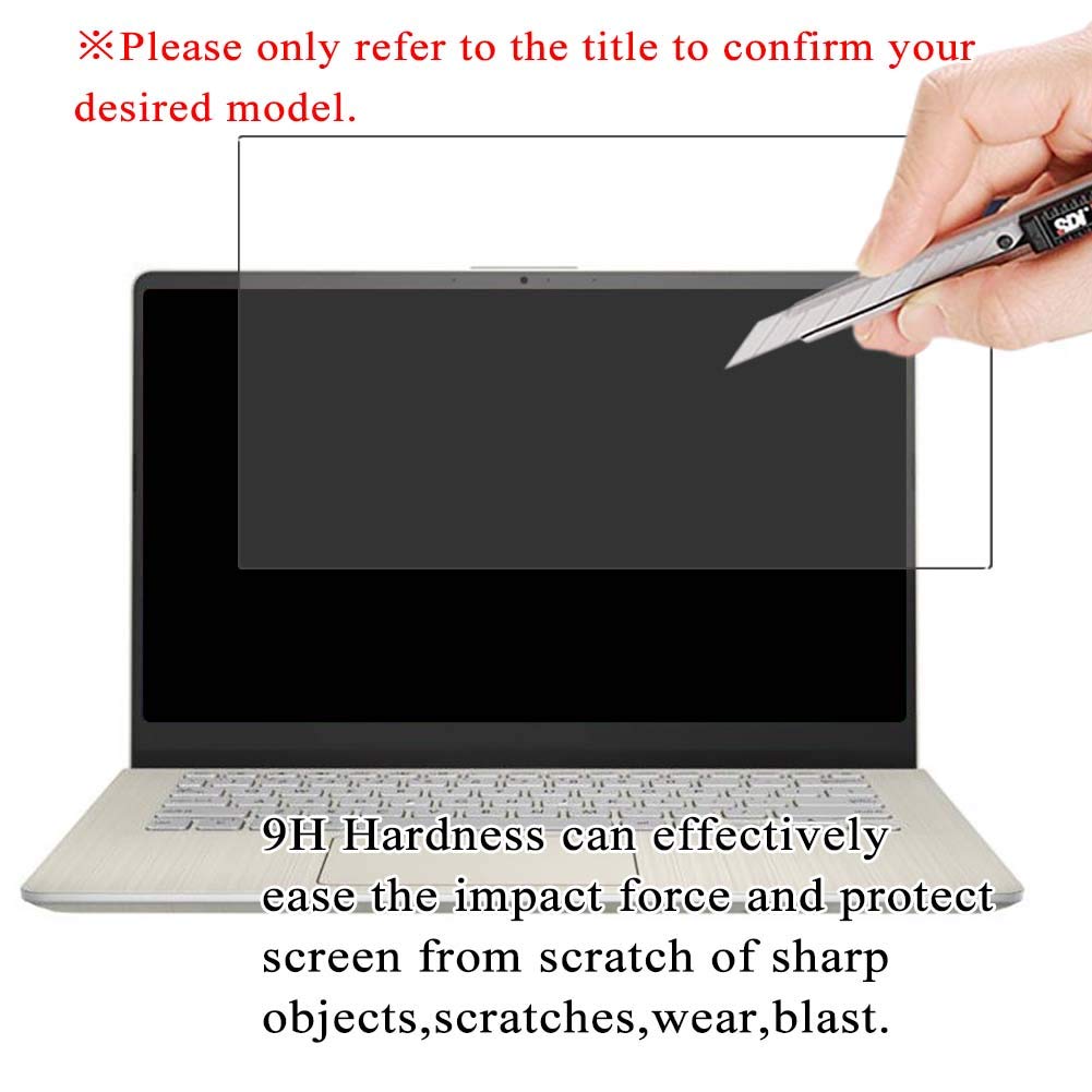 Synvy Tempered Glass Screen Protector Film, Compatible with HP Spectre x360 15-eb0015TX 15-eb0000 15.6" 9H Screen Protectors Guard (Active Area Cover Only)