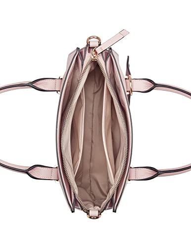 NINE WEST LUCIANNE Jet Set Satchel, Pale Pink