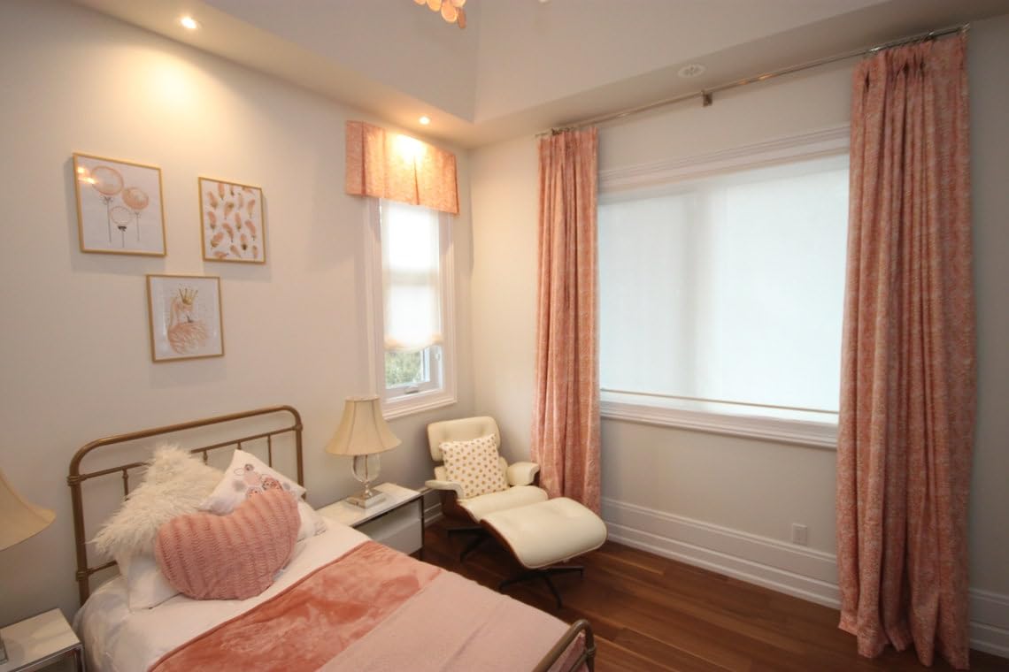 Cordless Roman Shades, Utopia (100% sheer linen), Sheer Linen Roman Shades, Custom Made Window treatments