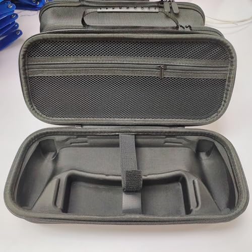 Hard Travel Bag Carring Portable Bag for Sony PlayStation Portal Storage Bag Drop Resistant EVA Game Console Protective Pocket Pouch Cover Zipper Case Hand Pack