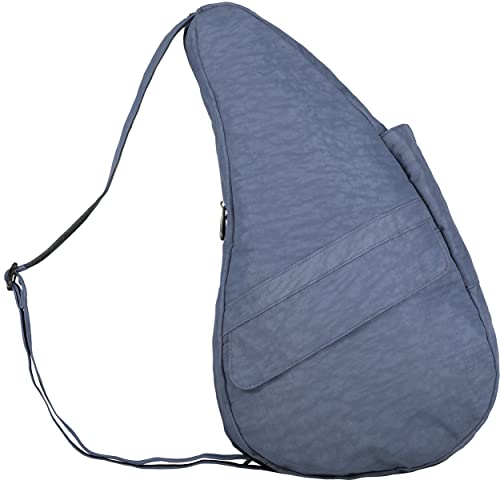 AmeriBag Classic Healthy Back Bag tote Distressed Nylon Medium (Vintage Indgo)
