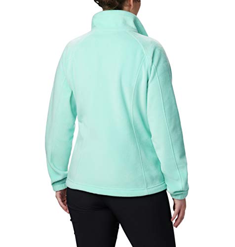 Columbia Women's Benton Springs Full Zip, Aquarium, Small