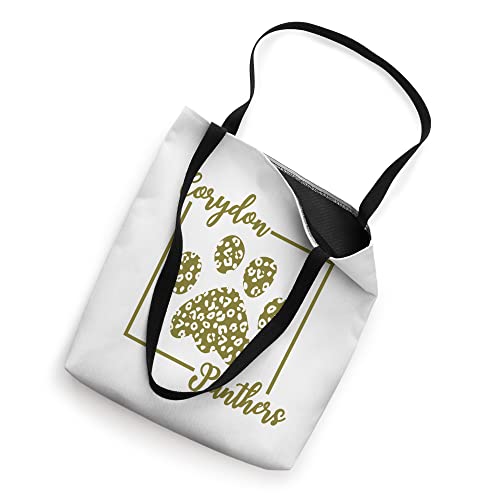 AS tees Corydon Central Panthers Cheetah Paw Print Tote Bag