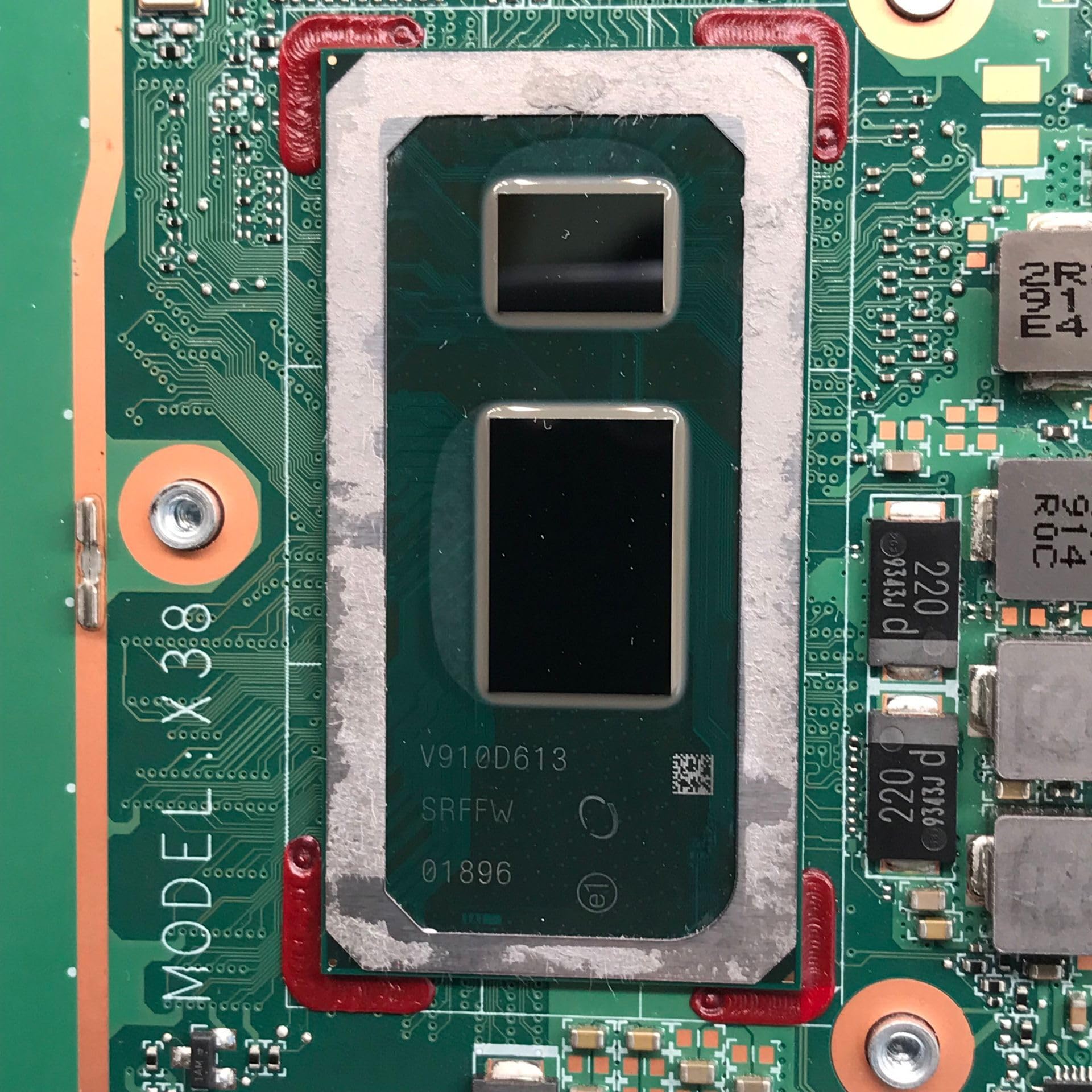 DA0X38MBAG0 Mainboard for HP Spectre X360 15-DF Laptop Motherboard with N17S-G1-A1 MX150 SRFFW i7-8565U 100% Full Tested