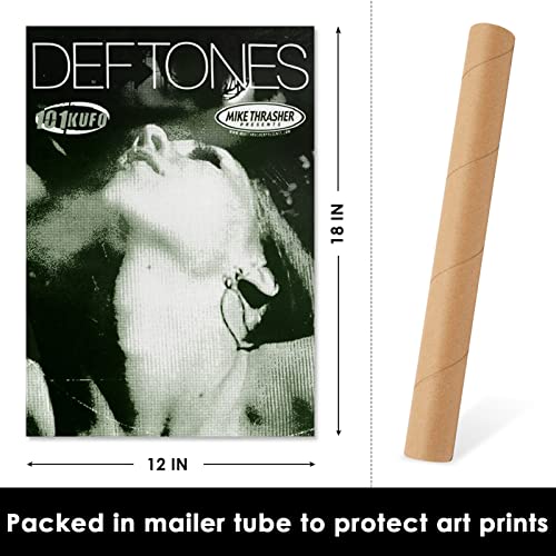 Poster Art Painting, Def tones Canvas Print for Living Room, Bedroom, Dorm, Home, Office Wall Decoration 12 x 18 Inch