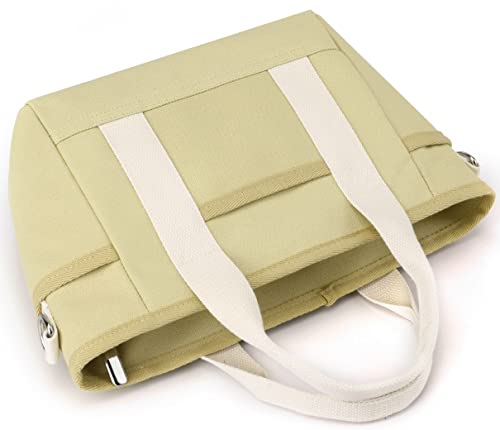 Canvas Tote Bag Small Crossbody Bag For Women Hobo Shoulder Handbags Purses Cute pink