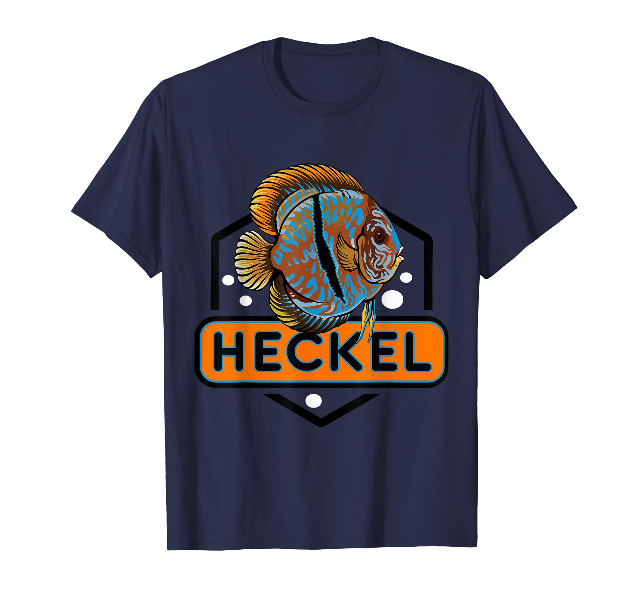 Heckel Discus Aquarium Fish Cichlid Symphysodon Aquarist T-Shirt