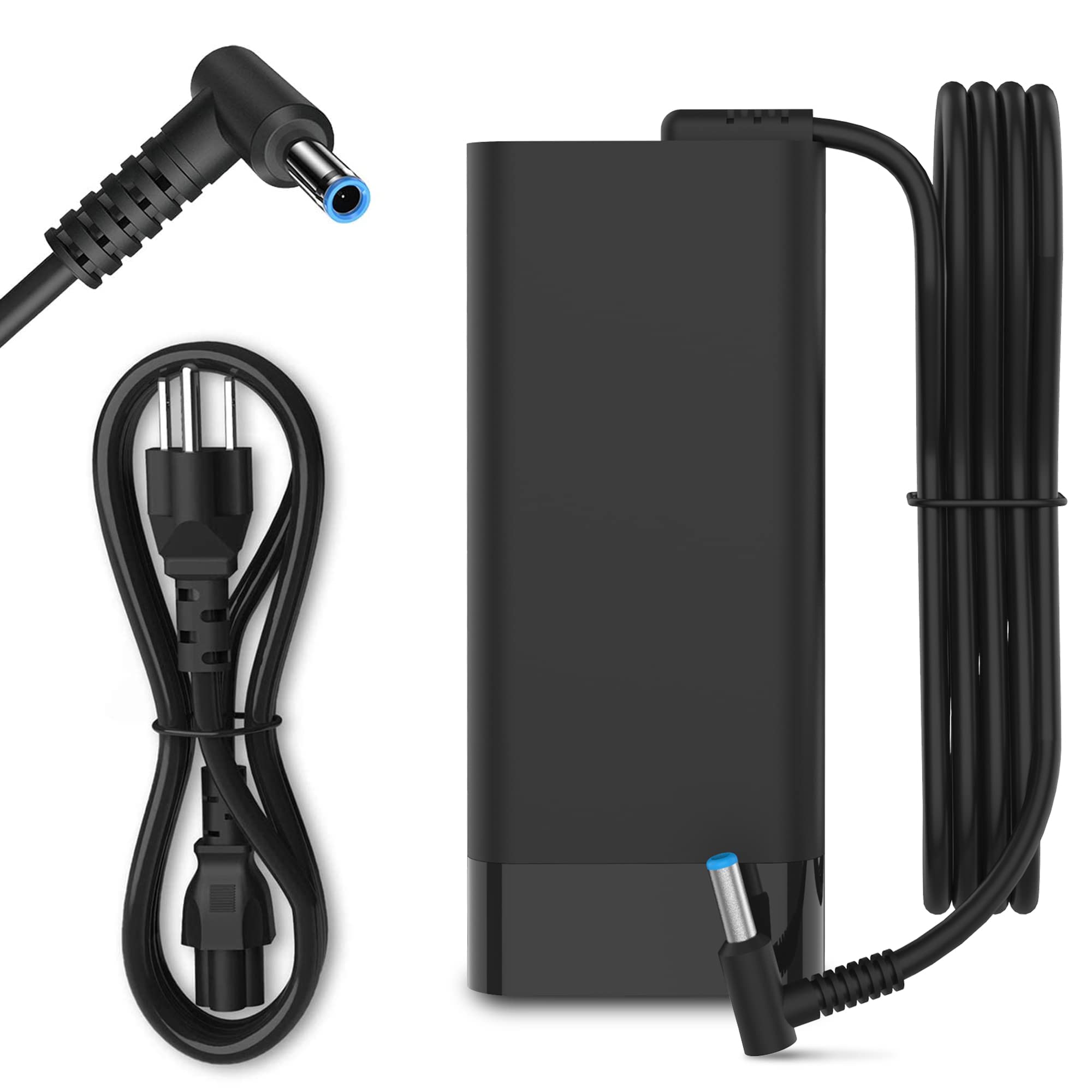 135W 19.5V 6.9A AC Adapter Laptop Charger Compatible with HP Spectre x360 15t-df100 CTO,HP Pavilion Gaming 15 17 ec0013dx 15-ec0751ms L15534-001 TPN-DA11 TPN-CA13 Ac Adapter Power Cord