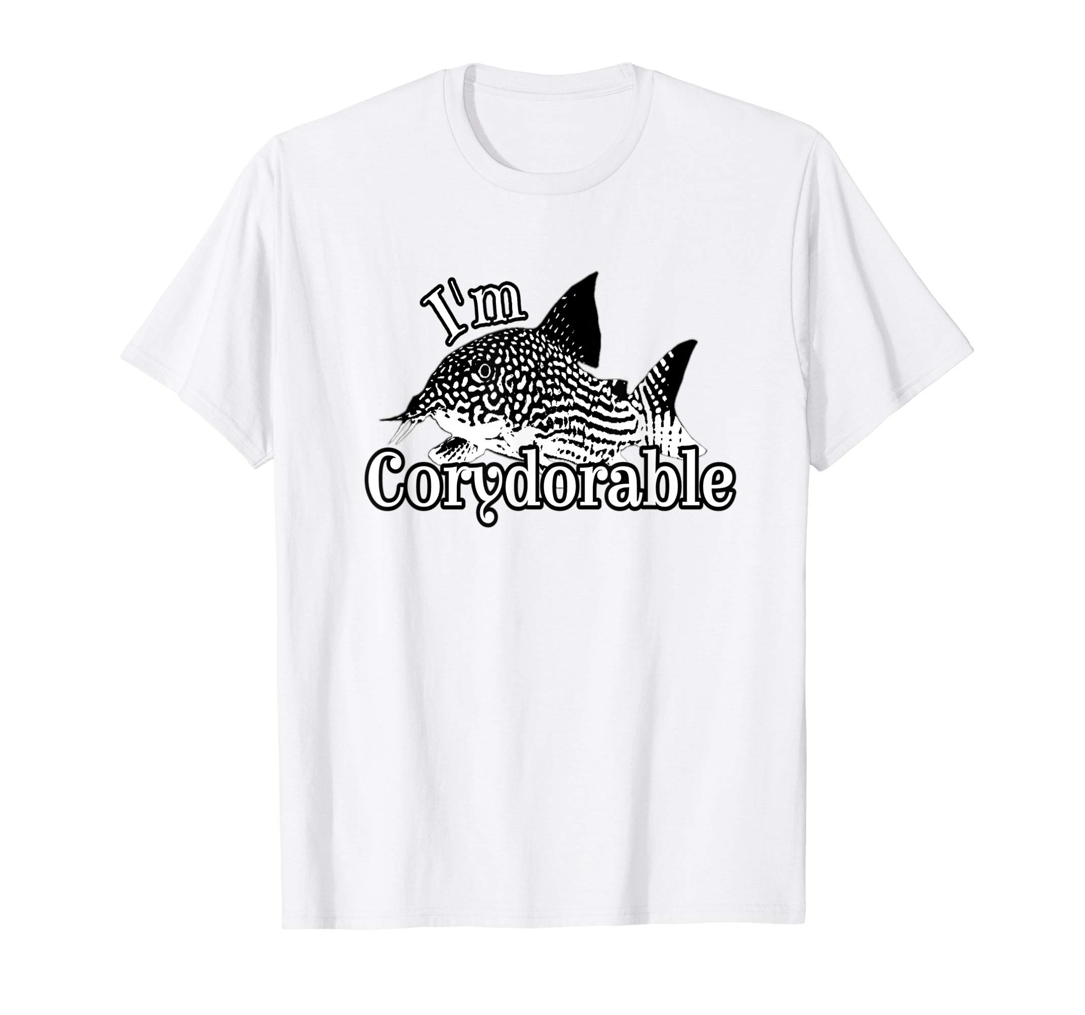Corydoras Cory Cat Corydorable Cat Fish Aquarium Gift T-Shirt