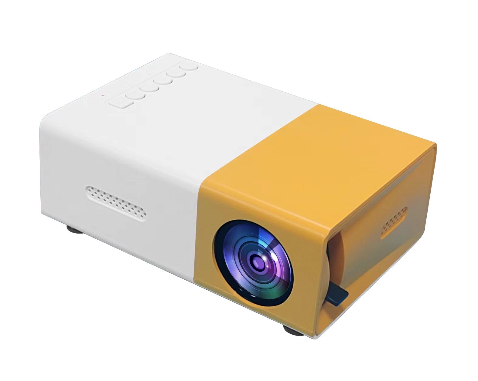 Portable Mini projectors LED Micro Projector 1080P Home Party Meeting Theater Projector(Newest Upgraded Version )