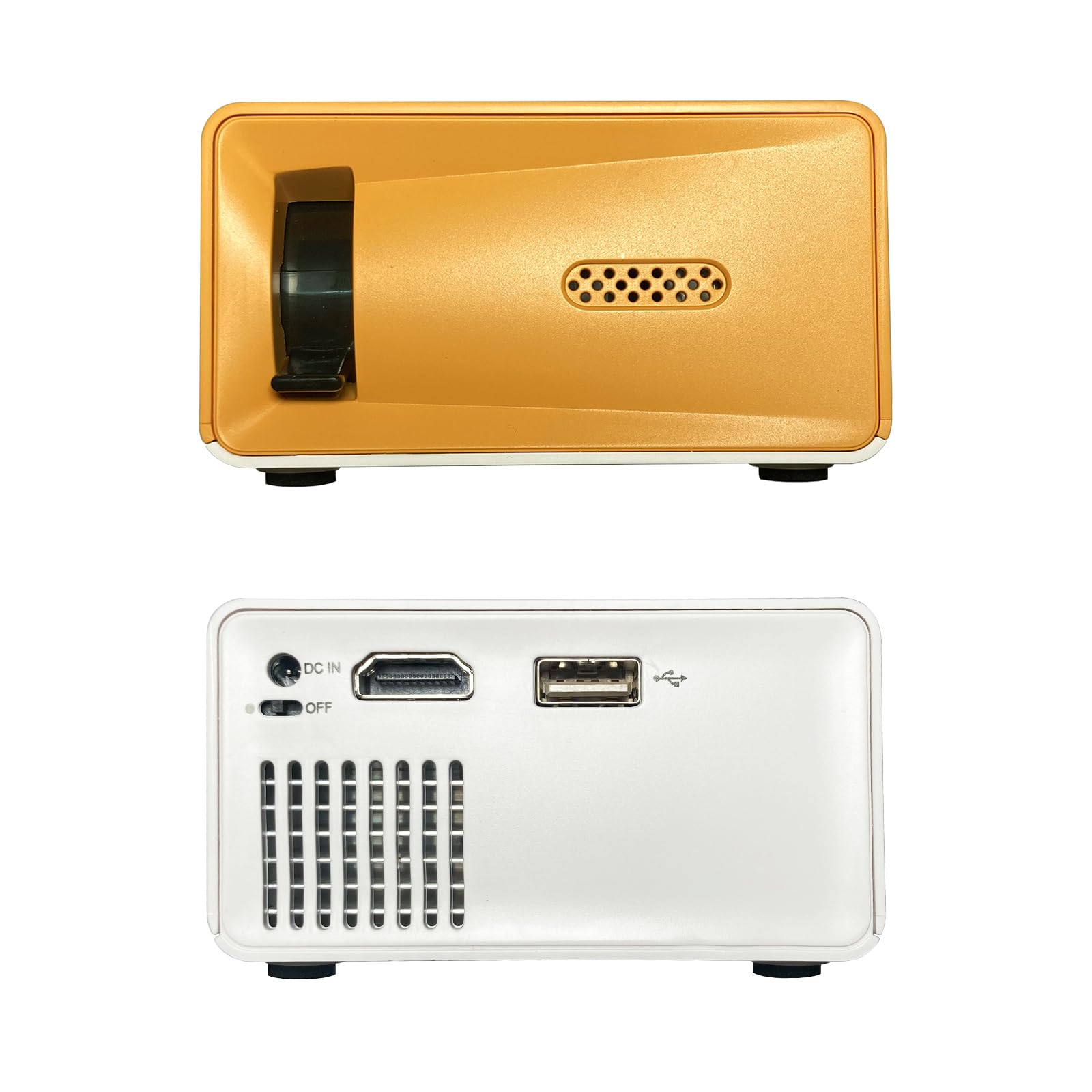 Portable Mini projectors LED Micro Projector 1080P Home Party Meeting Theater Projector(Newest Upgraded Version )
