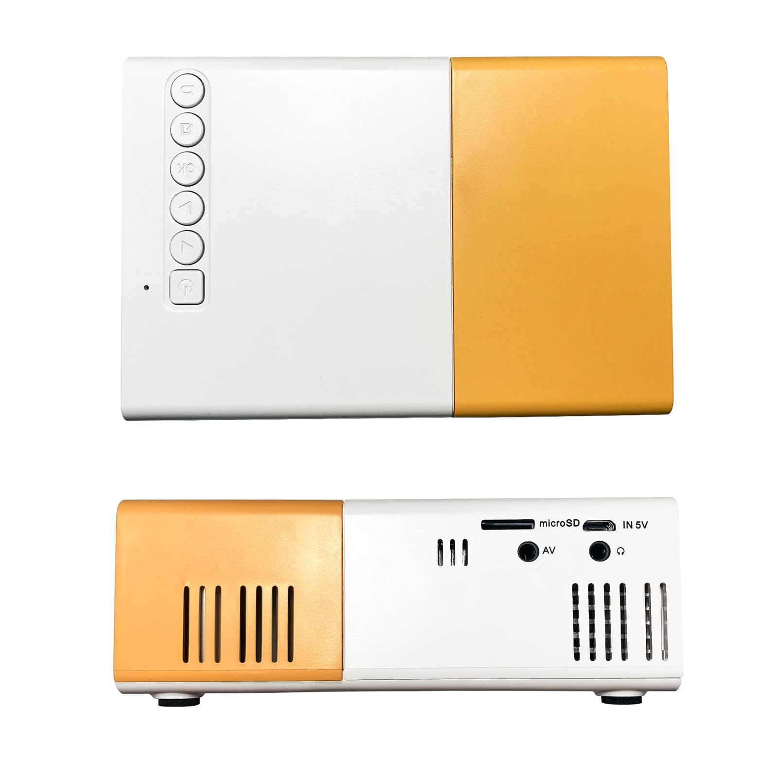 Portable Mini projectors LED Micro Projector 1080P Home Party Meeting Theater Projector(Newest Upgraded Version )