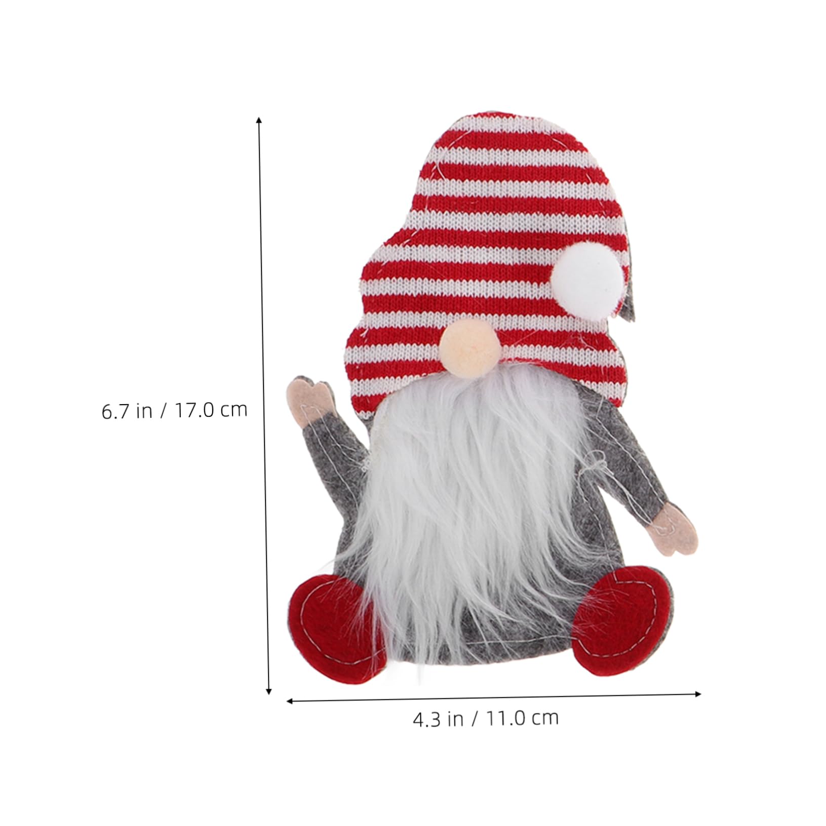 Kichvoe Christmas Cutlery Bags 12pcs Gnome Tableware Pouch Xmas Flatware Holder Cover Holiday Table Chopsticks Spoon Fork Pouches for Christmas Table Decoration
