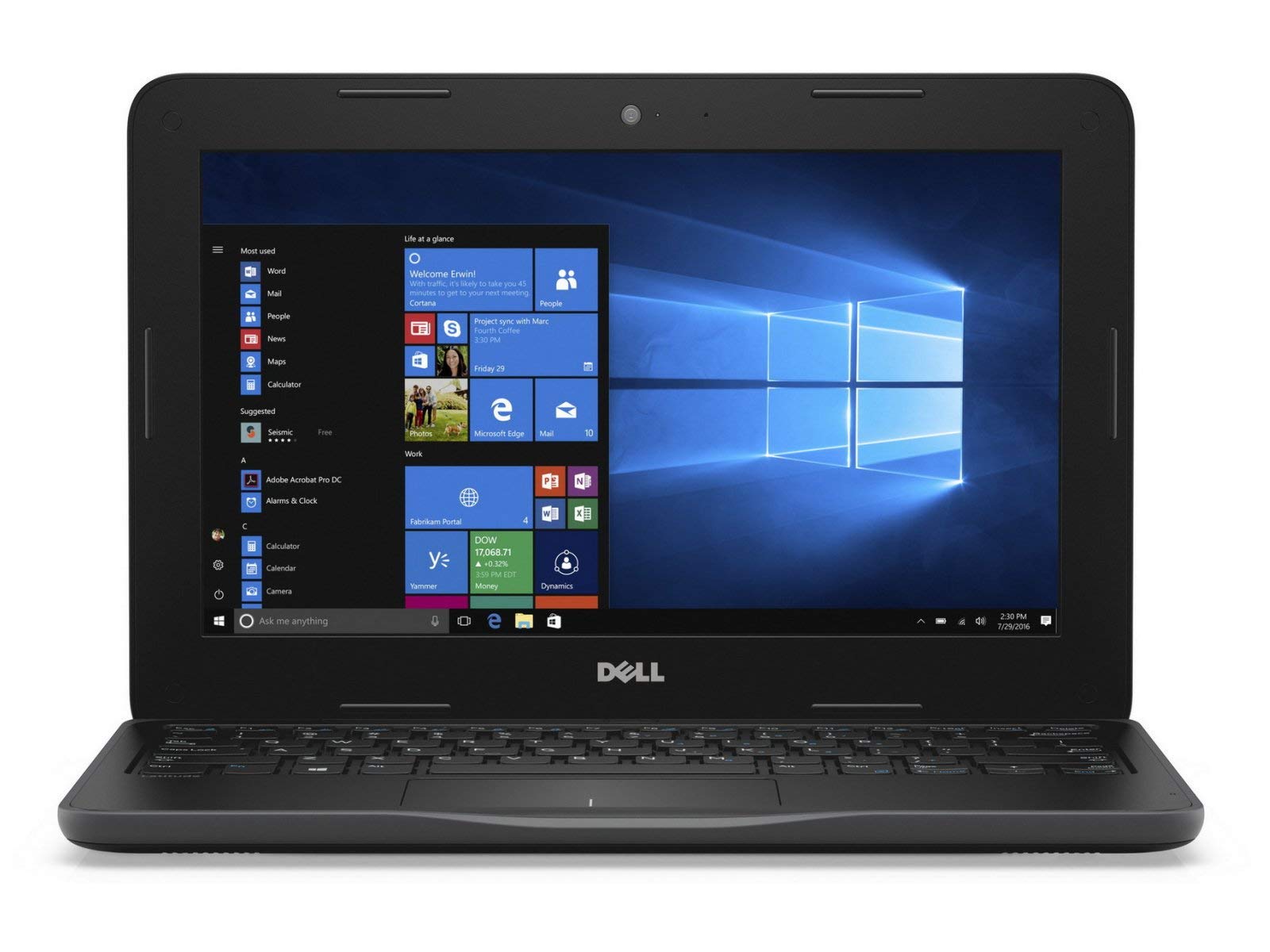 New Dell Latitude 3180 Laptop - w/FREE pre-installed Microsoft Office Professional Software/Windows 10 Pro (Renewed)