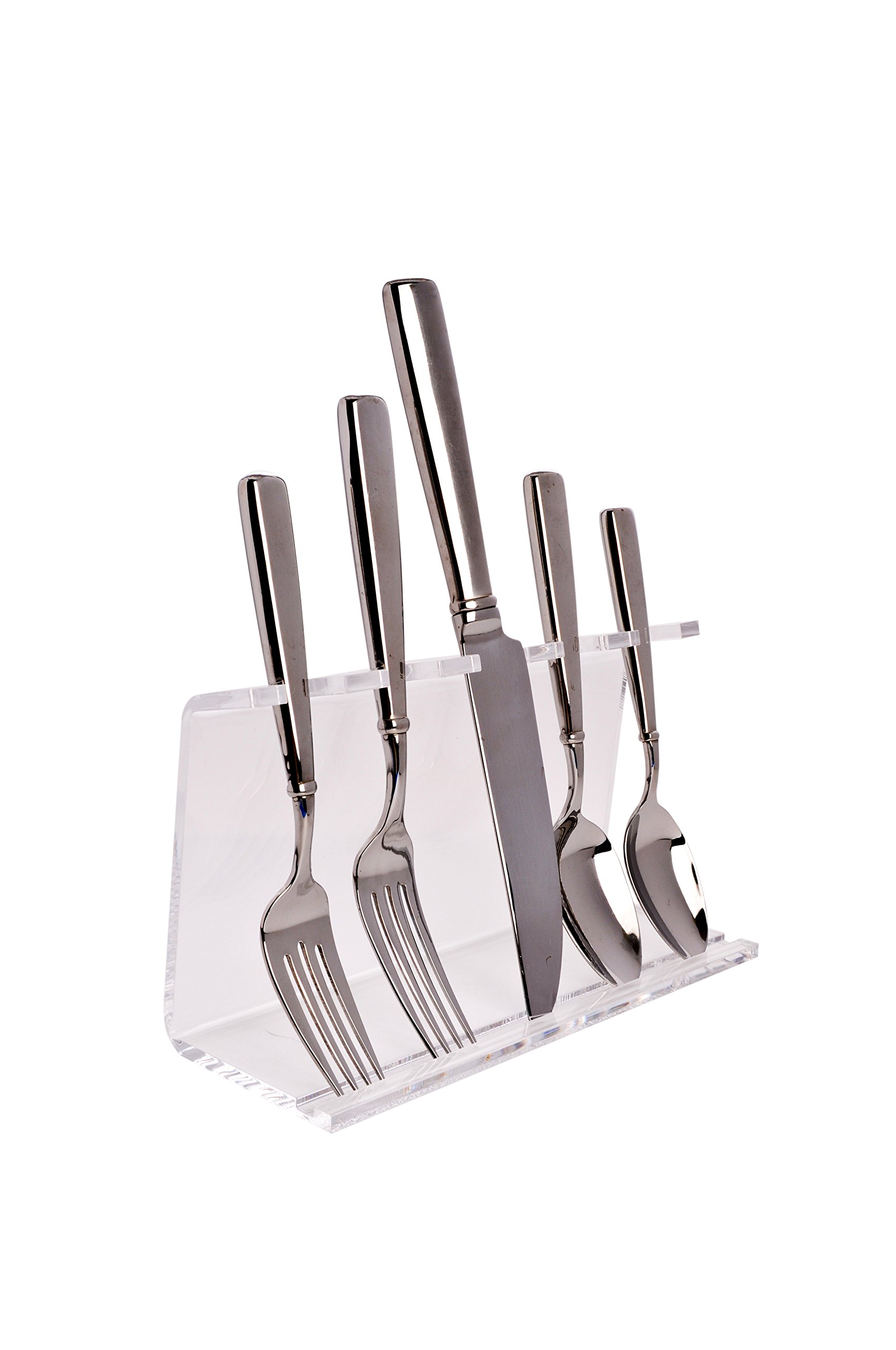 THB Products 5 Piece Silverware or Flatware Display Stand (Item #101444)