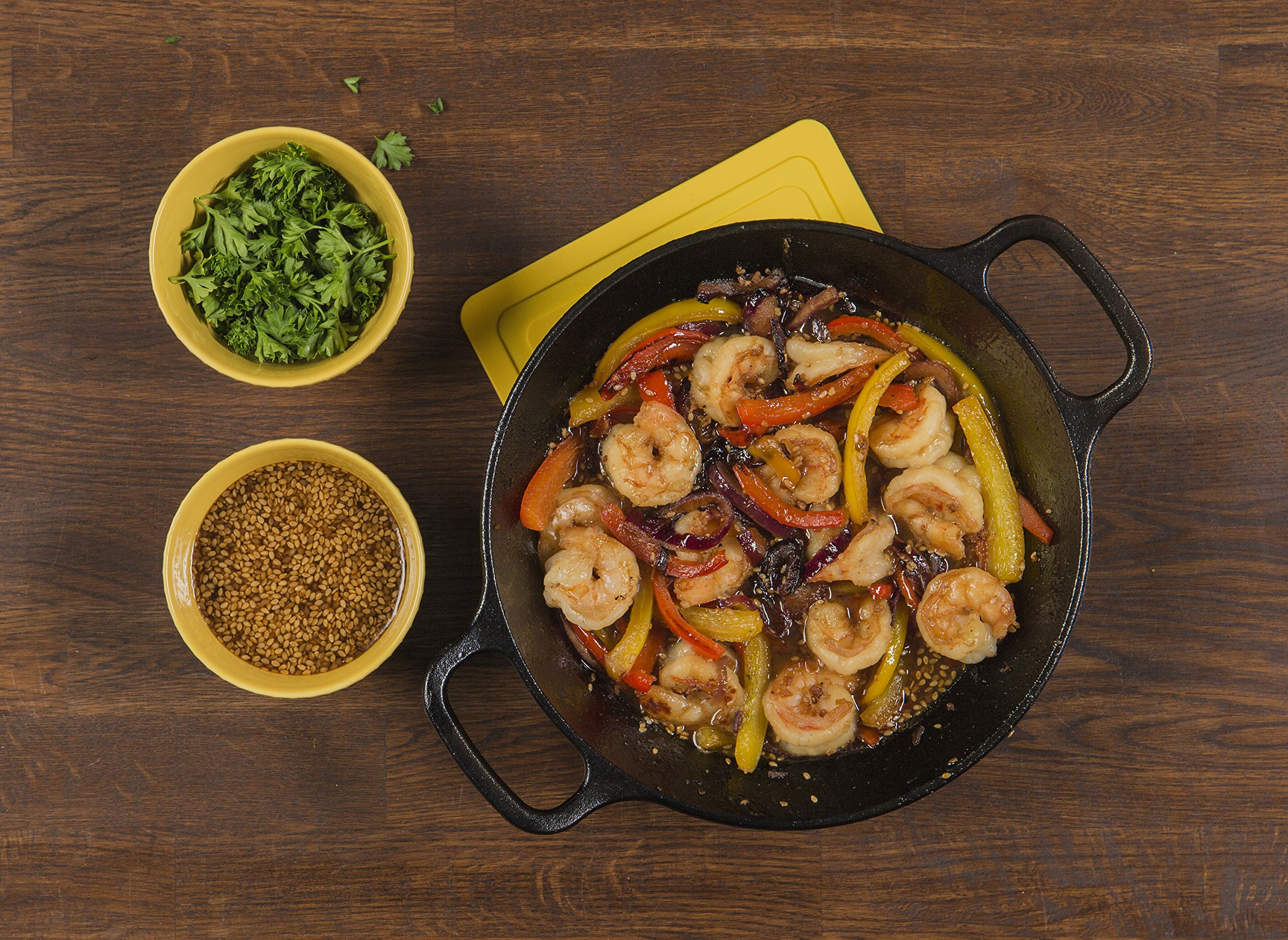 Lodge L5RPL3 Cast Iron Round Pan, 8 in, Black
